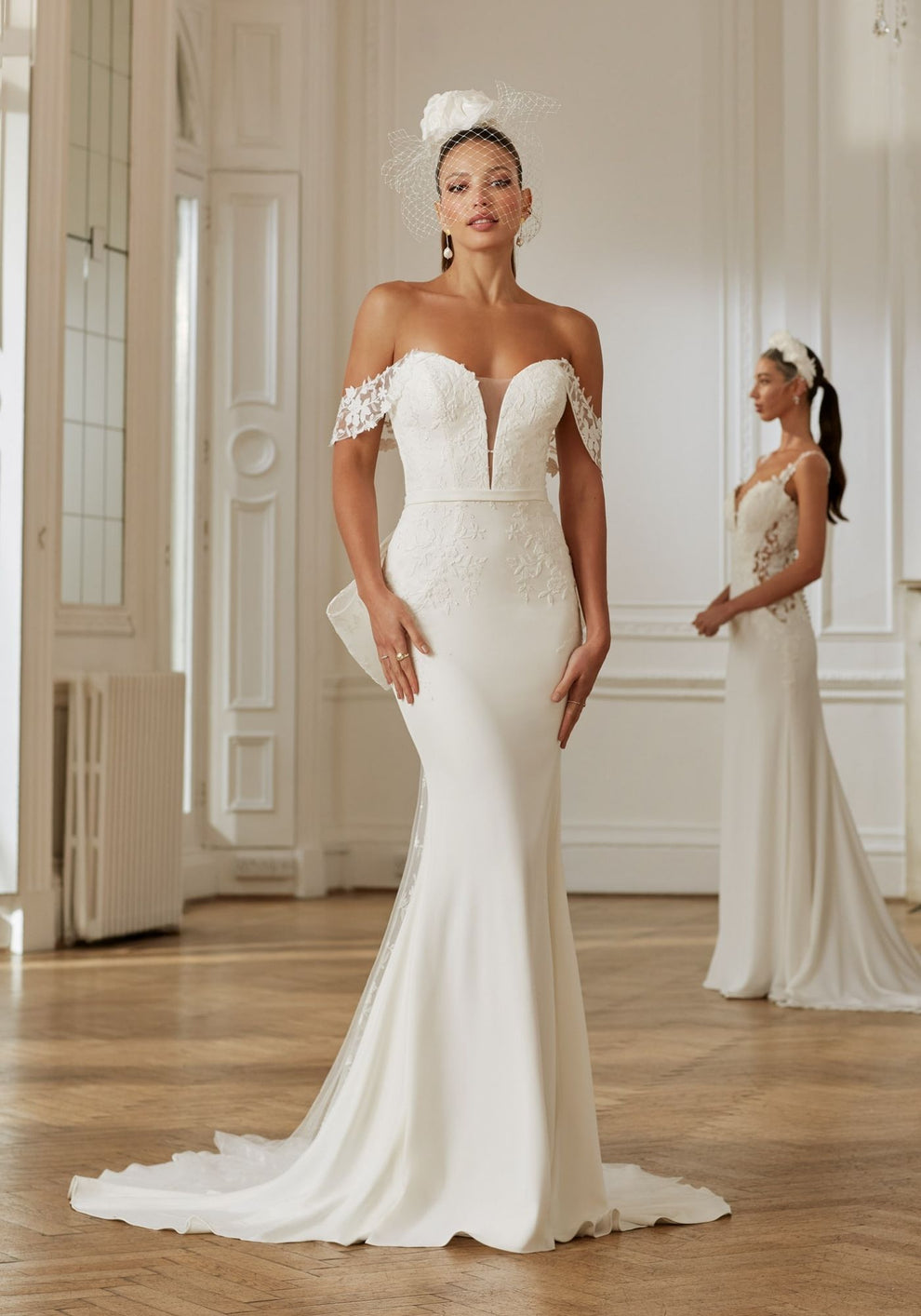 BOBBIE DRESS WITH SLEEVES – ellis bridals